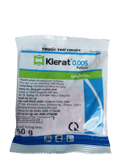 KLERAT 0.005 PELLETE - Chế phẩm kiểm soát sinh vật hại | Syngenta